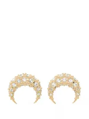 MARINE SERRE Crescent-shape Earrings