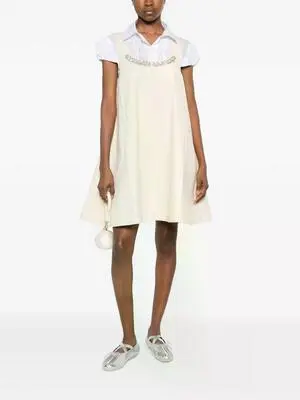 Simone Rocha Embellished A-line Mini Dress