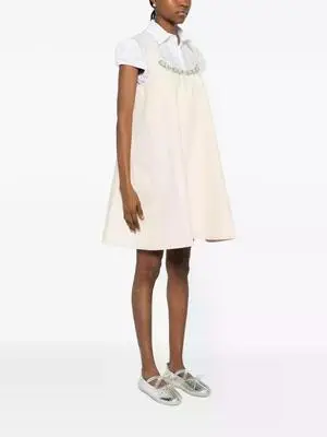 Simone Rocha Embellished A-line Mini Dress