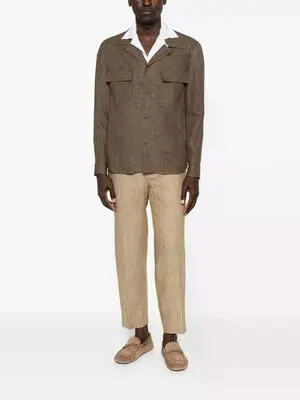 BRIGLIA 1949 John Flap-pocket Shirt Jacket