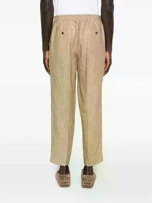 BRIGLIA 1949 Drawstring Trousers - Neutrals