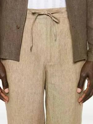 BRIGLIA 1949 Drawstring Trousers - Neutrals