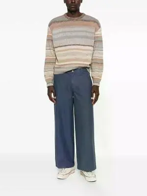 ERL Belt-loops Trousers - Blue