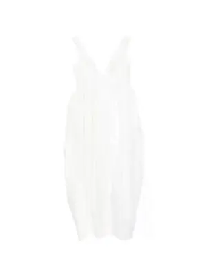 RÓHE Sculptural Textured Maxi Dress