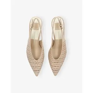 Dolce Vita Alenna Suede Slingback Courts - Camel