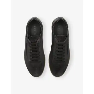 Zegna 232 Suede Trainers - Navy