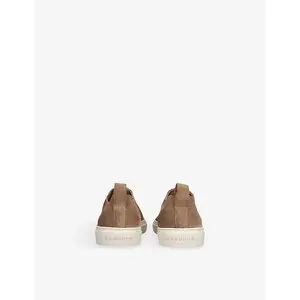Grenson Sneaker 1 U Suede Trainers - Beige