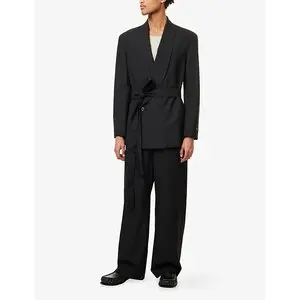 Fear Of God Shawl Collar Double-breasted Wool Blazer