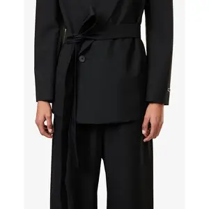 Fear Of God Shawl Collar Double-breasted Wool Blazer
