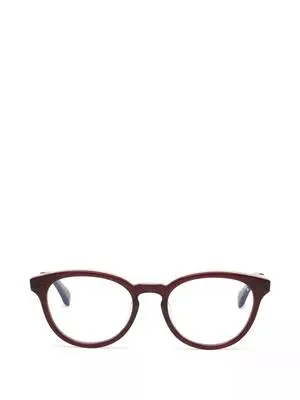Dita Khaysun Square-frame Glasses - Red