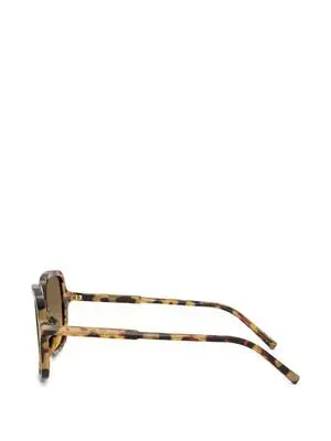 Dolce & Gabbana Tortoiseshell Square Frame Sunglasses