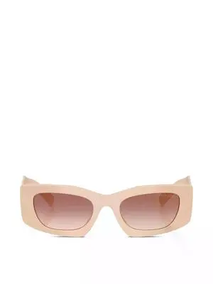 Prada Logo-detail Sunglasses - Neutrals