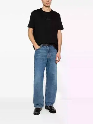 Paul & Shark Logo T-shirt - Black