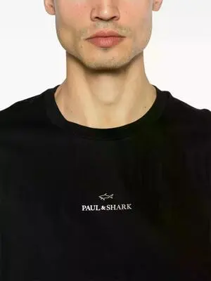 Paul & Shark Logo T-shirt - Black