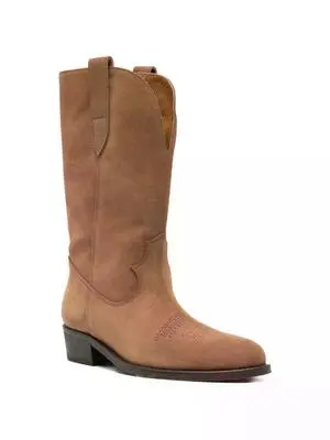 VIA ROMA 15 Perforated Pull-on Boots