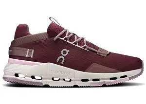 On Running Cloudnova 2 Sneakers - Maroon/peony