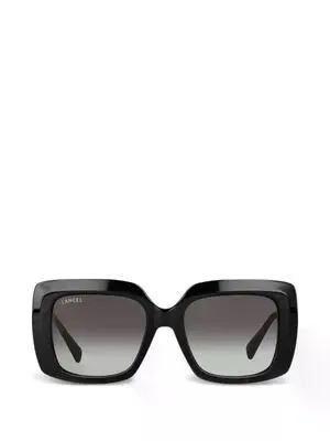 LANCEL Clelia Square Sunglasses - Black