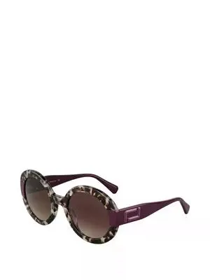LANCEL Rosie Round Sunglasses - Brown