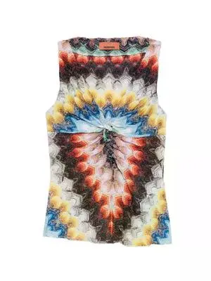 Missoni Patterned Twist Top