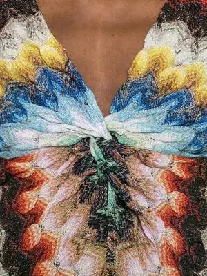 Missoni Patterned Twist Top