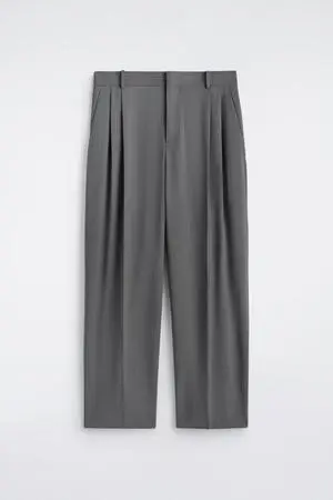 Men's Relaxed Fit Wool Pants