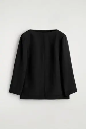 Cos Tailored Silk Top