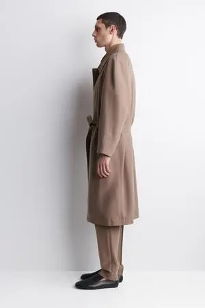 Cos Fluid Twill Car Coat