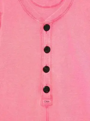 Chloé Button T-shirt
