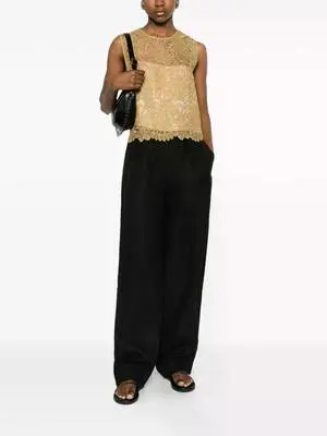 Vince Lace Cropped Top