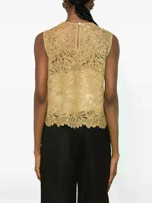 Vince Lace Cropped Top