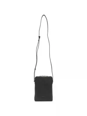 Paul Smith Embossed-logo Leather Messenger Bag