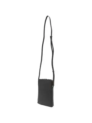 Paul Smith Embossed-logo Leather Messenger Bag