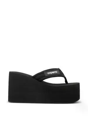 Coperni Logo-patch Wedge Sandals