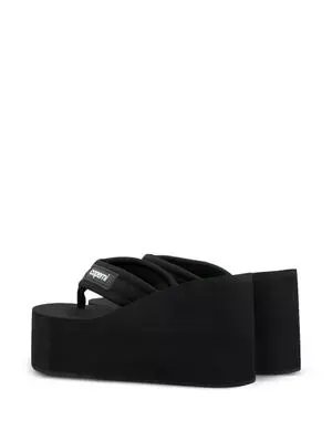 Coperni Logo-patch Wedge Sandals