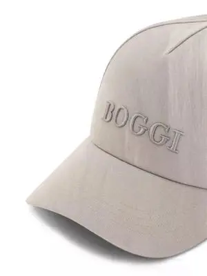 Boggi Milano Logo Embroidered Cap - Neutrals