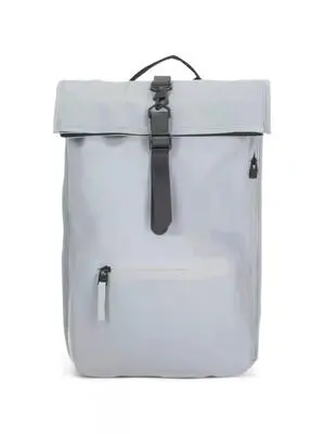 Rains Rolltop Backpack With Buckle Fastening - Blue