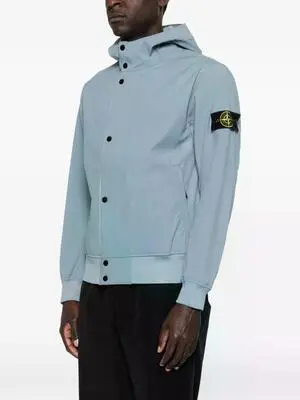Stone Island Logo-patch Hooded Jacket