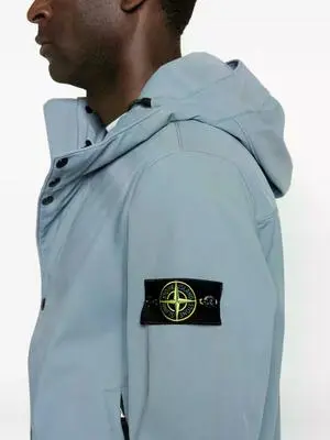 Stone Island Logo-patch Hooded Jacket