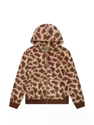 DENIM TEARS Giraffe-print Hoodie