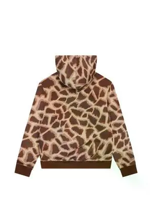 DENIM TEARS Giraffe-print Hoodie