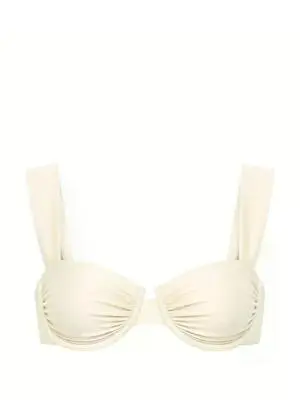 MONTCE X Elsa Hosk Bella Adjustable-strap Bikini Top - Neutrals
