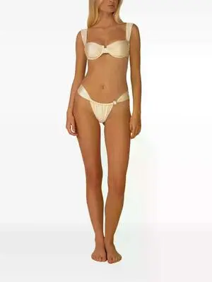 MONTCE X Elsa Hosk Bella Adjustable-strap Bikini Top - Neutrals