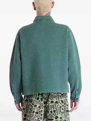 BRAIN DEAD Waffle-knit Shirt