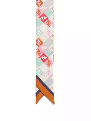 Fendi Logo-pattern Scarf