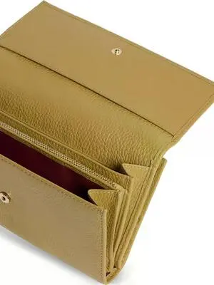 COCCINELLE Logo-detail Leather Wallet - Green