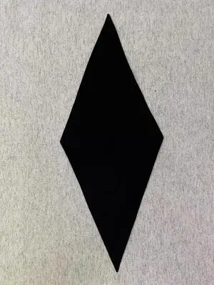 RIER Losange-shape Scarf - Black