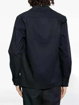 SAMSOE SAMSOE Sataka Button-up Shirt Jacket - Blue