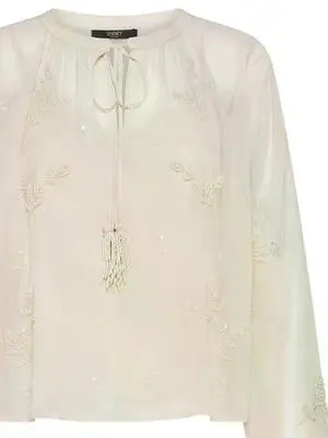 Seventy Floral-embellished Blouse