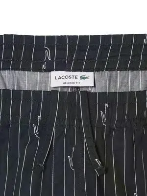 Lacoste Crocodile Print Shorts - Blue