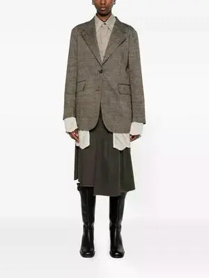 Our Legacy Lace-trimmed Oversized Blazer
